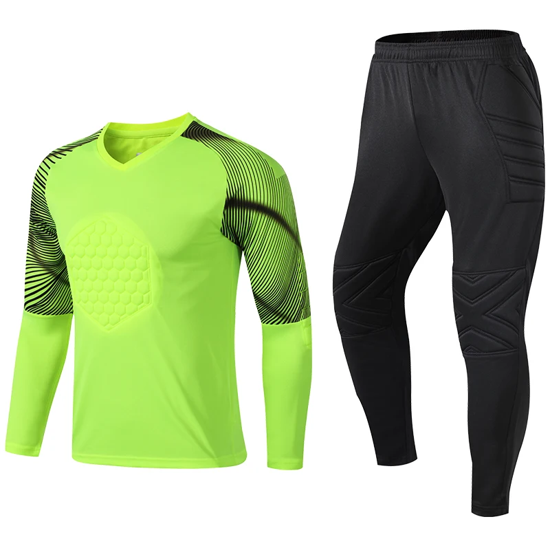 Men-Women-Soccer-Goalkeeper-Jerseys-Chest-Elbow-Knee-Football-Set-Goal ...