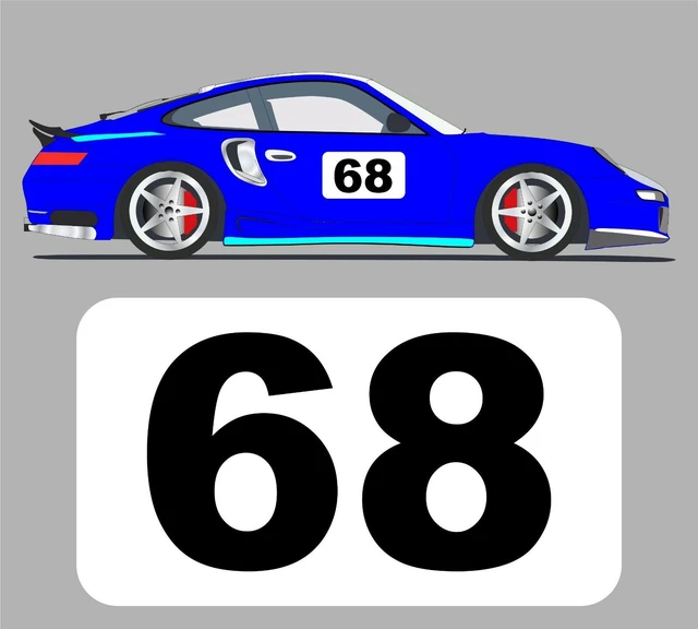 Rally Car Stickers Decals