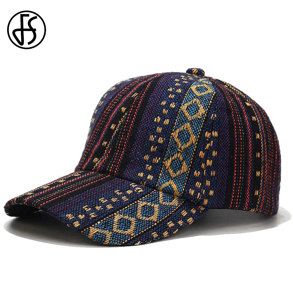 FS-2024-Retro-Bohemian-Baseball-Cap-For-Men-Luxury-Brand-Women-Hat ...