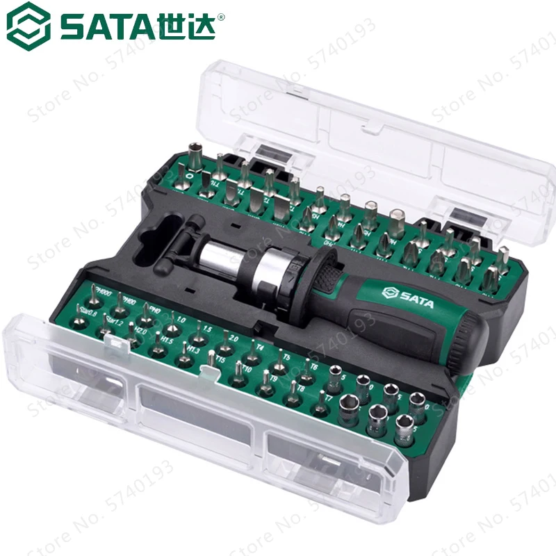 SATA Household Tool Set 12pcs Manual Hardware Tool Box Household ...