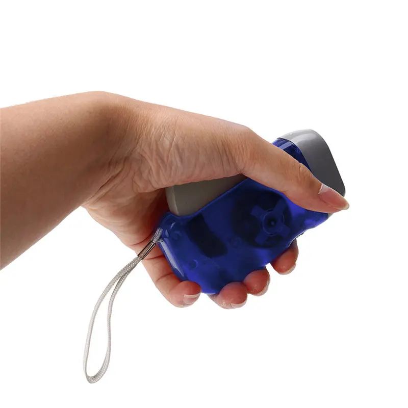 Gran oferta linterna portátil con linterna de presión Manual Dinamo con ...