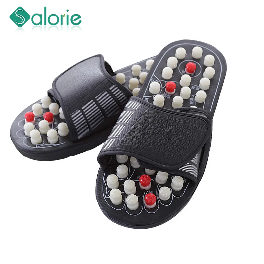 Massage Slippers Acupuncture Therapy Massager Shoes For Foot Acupoint ...