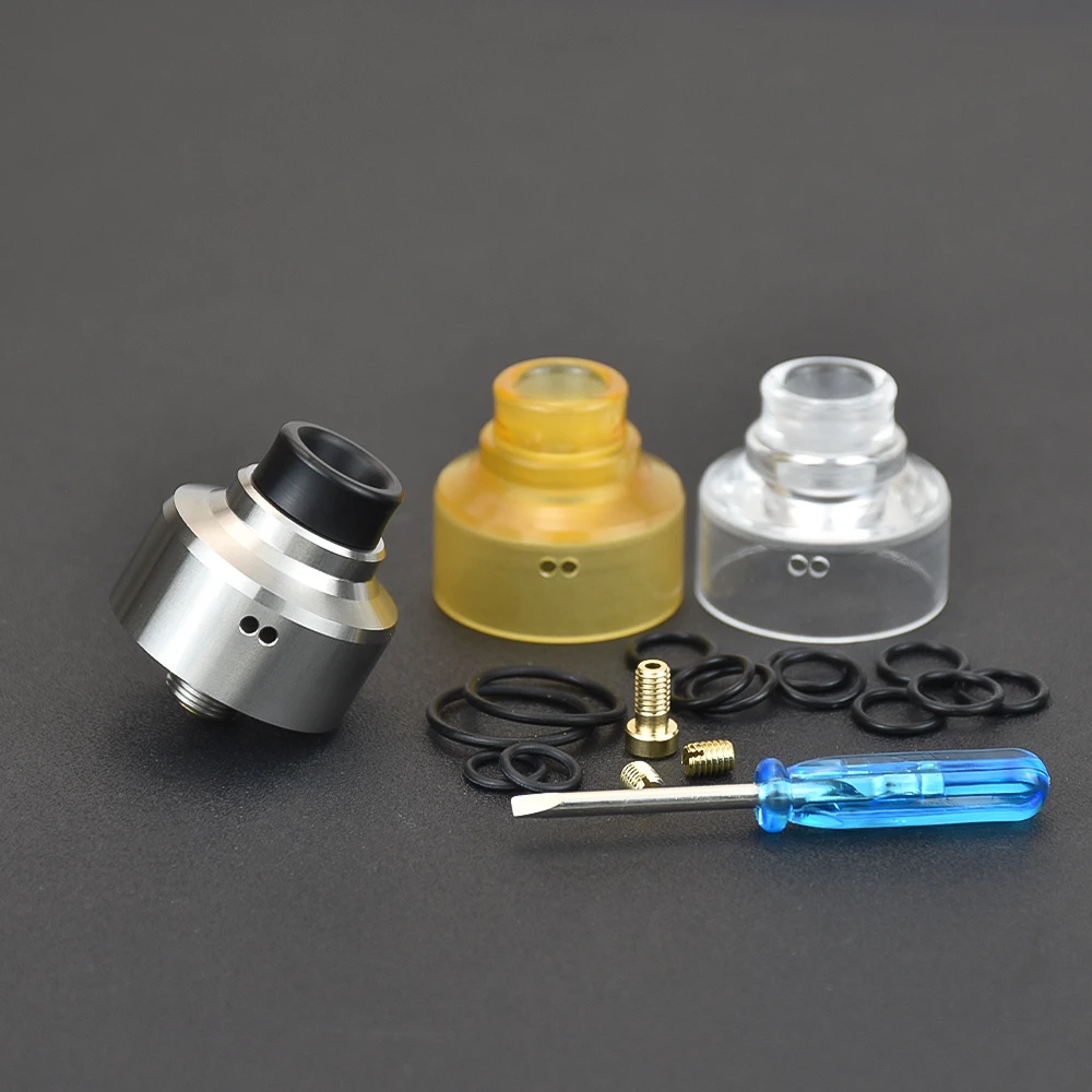 Vape 100% 1:1 Aston 22 Rda Atomizer 316 Ss With 510 Mtl Drip Tip Pei ...