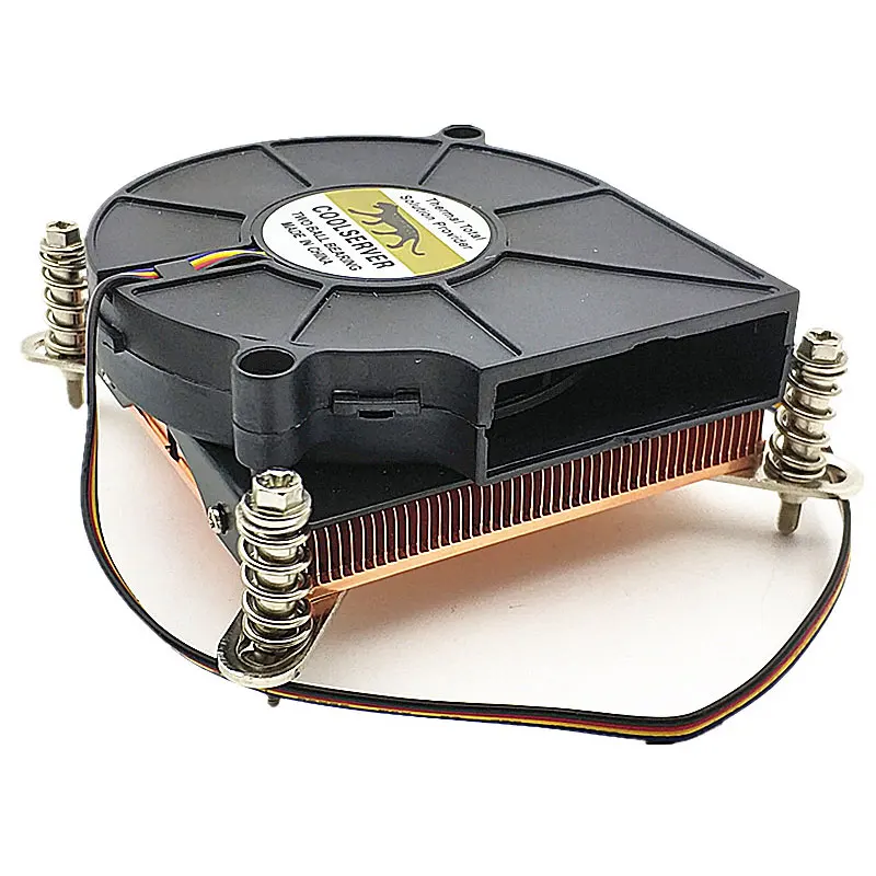 1U server chassis cooler CPU Fan Cooling Heatsink for LGA1155 1156 1150 ...