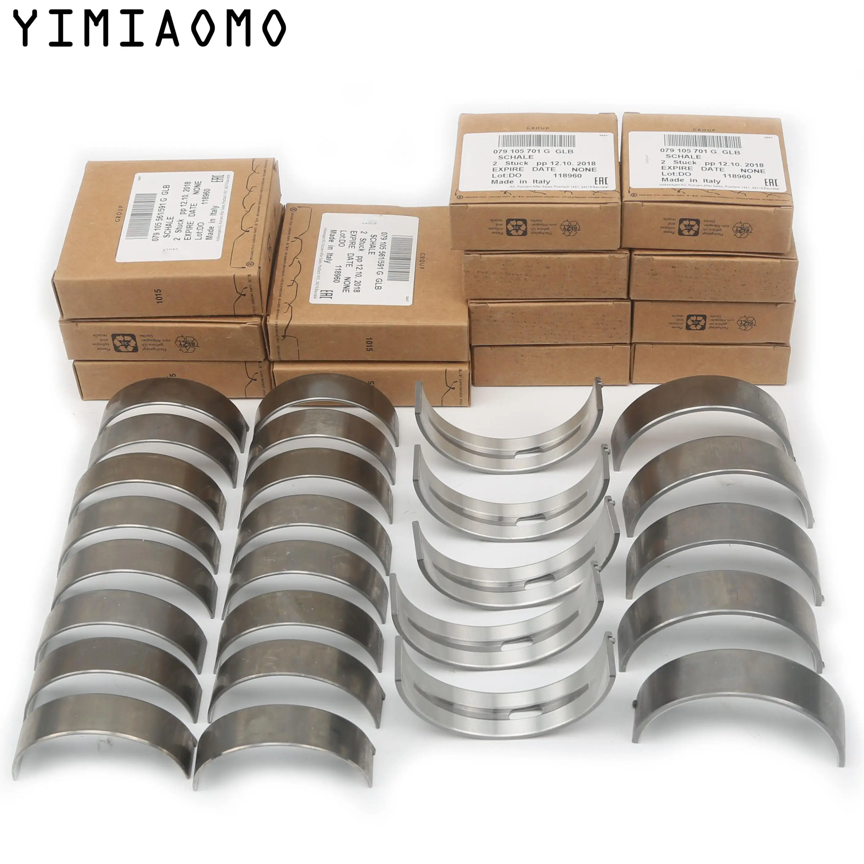 079-105-701-G-Crankshaft-Main-Bearing-Connecting-Rod-Bearing-Set-For-VW ...
