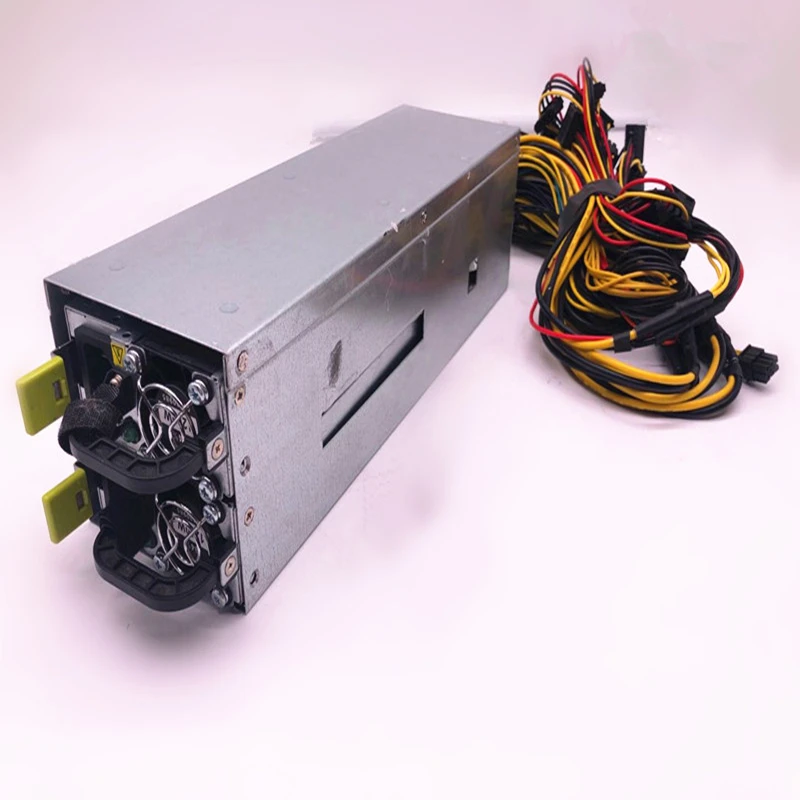 Multi channel Video Card Power Supply Rated 2400W Peak 2600W Mining ...