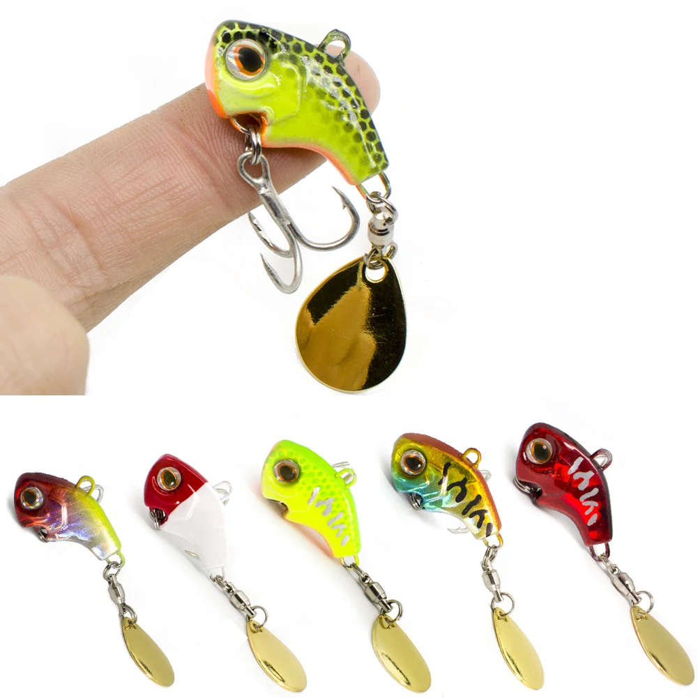 1Pcs-Lure-Fishing-Far-Launch-Metal-Mini-VIB-Rotating-Spoon-Micro ...