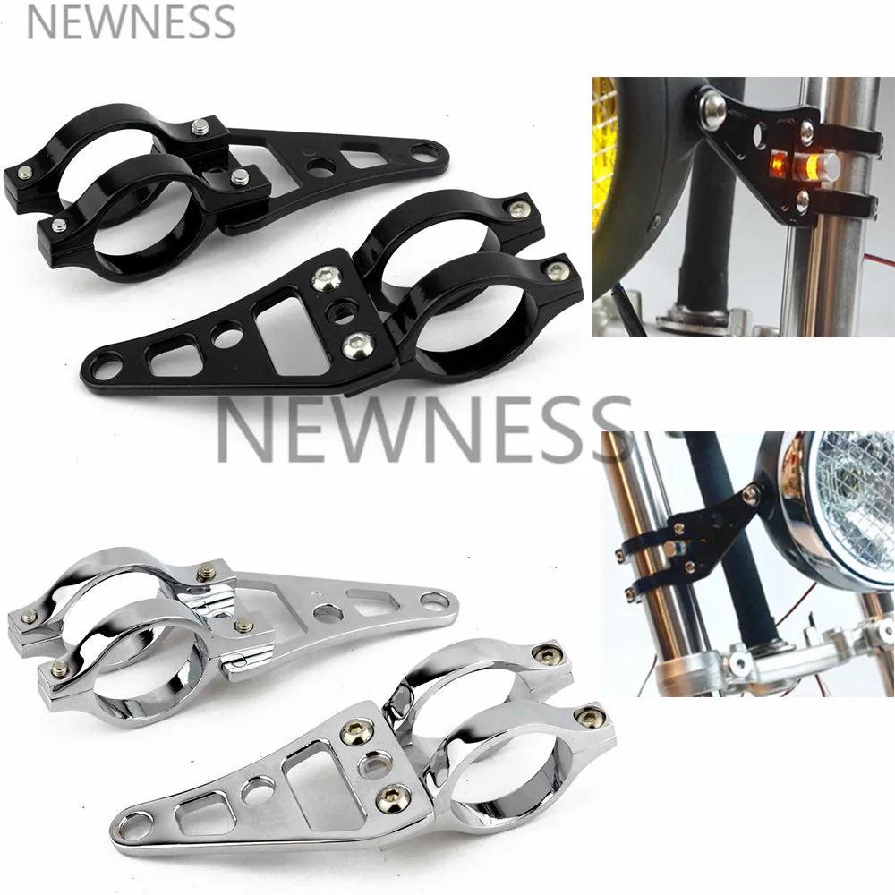 Motorcycle Headlight Brackets Models 39mm-41mm Universal Fork Tube ...