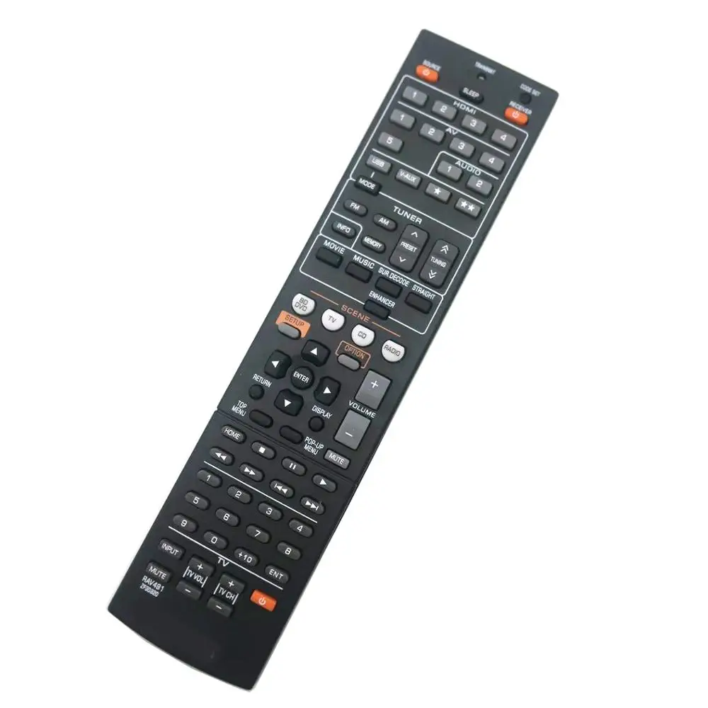 New Remote Control For Yamaha Rx-v375 Rx-v467 Rx-v565 Rx-v665 Rx-v765 ...