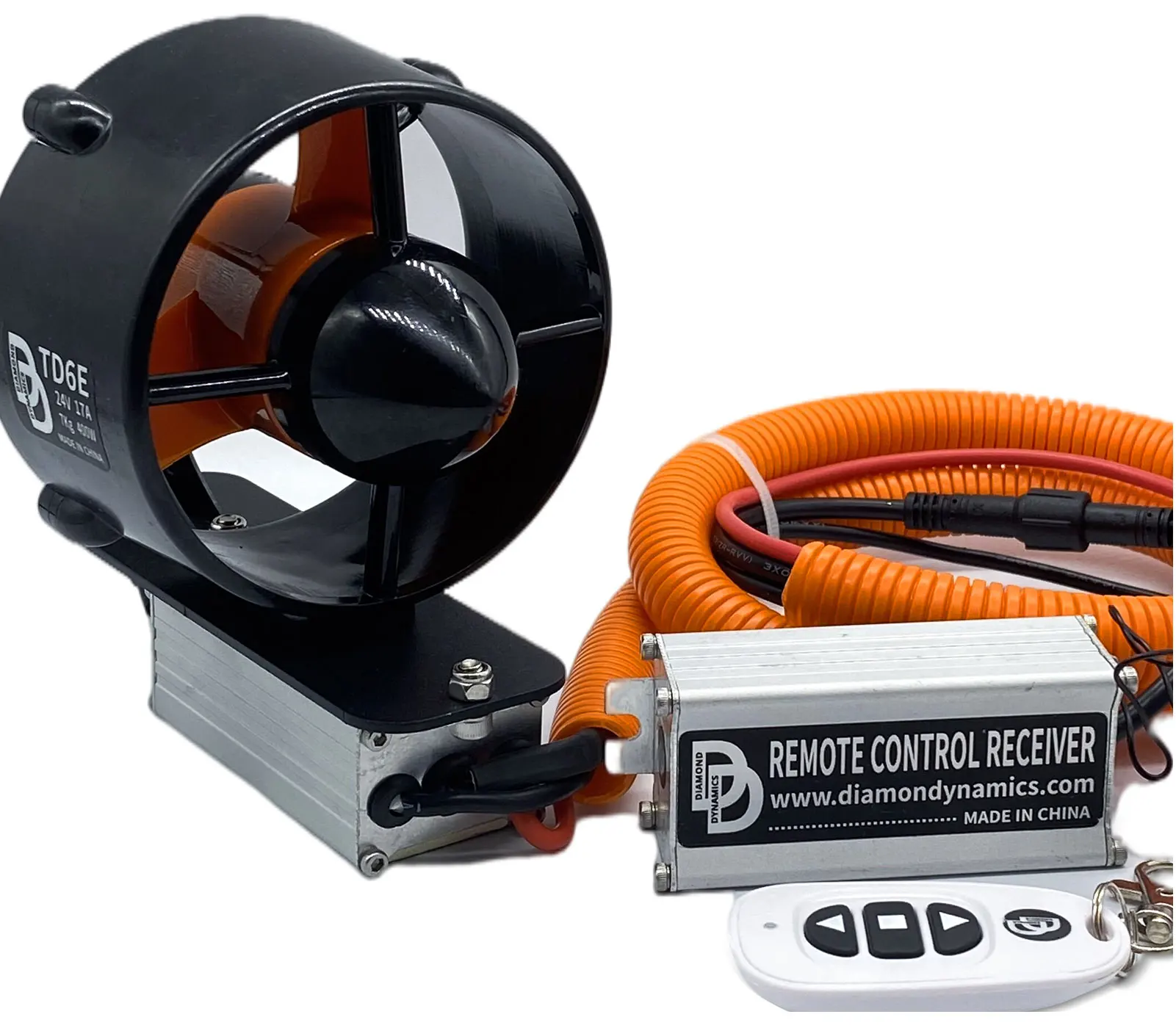 （TD6E）Underwater thruster, 40A waterproof ESC, remote control, 24V, 7kg ...