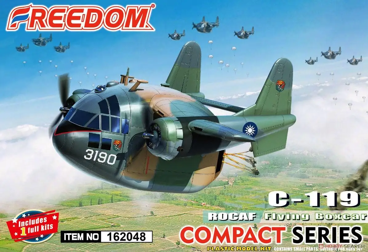 Freedom 162048 Q Version Compact Series: Rocaf C119 Flying Boxcar ...