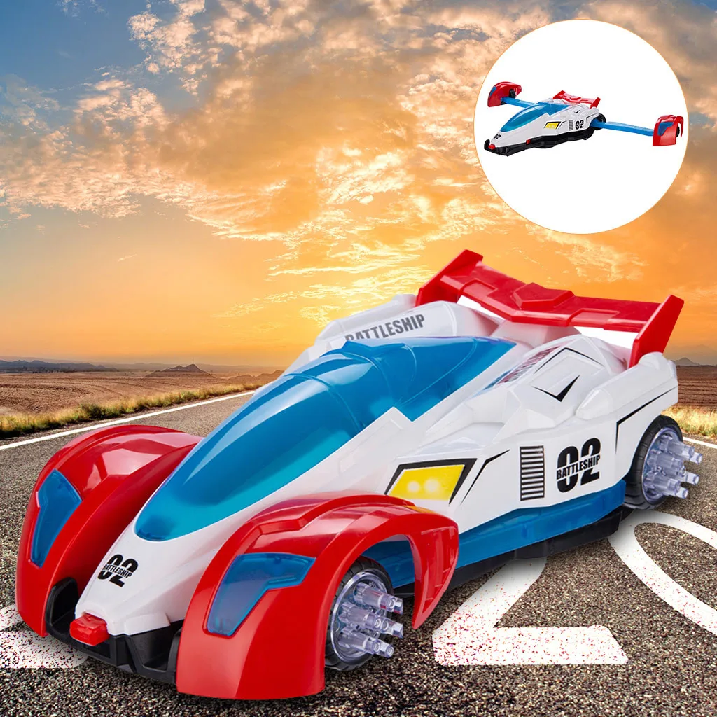 Electrical Music Light Car Stunt 360° Rotation Universal wheel Plane ...