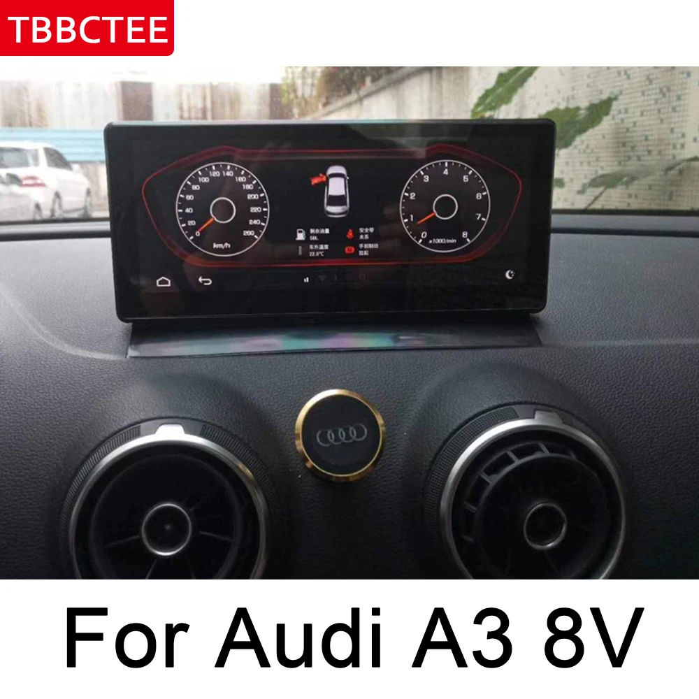 For Audi A3 8v 2014~2017 Mmi Hd Screen Stereo Android Car Gps Navi Map ...