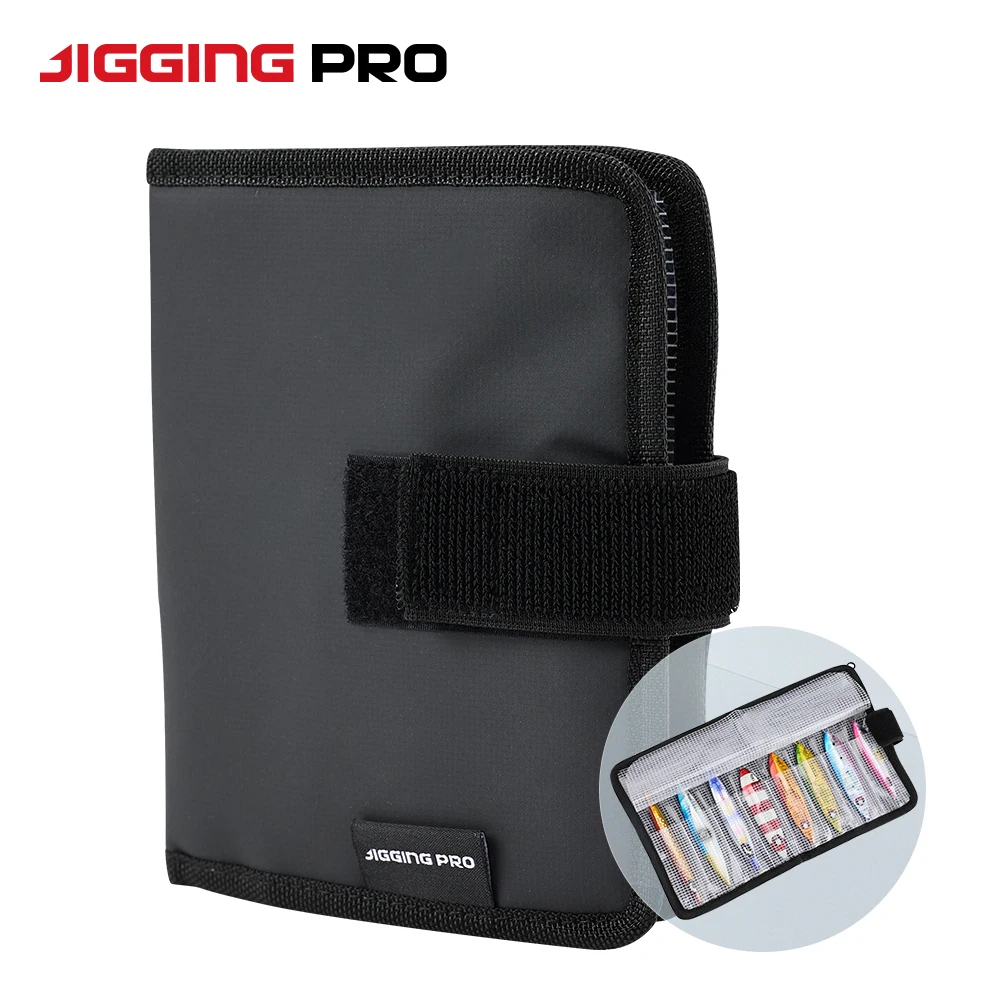 Jiggingpro Waterproof Jig Wallet Metal Jig Bags Storage For Casting Jig ...