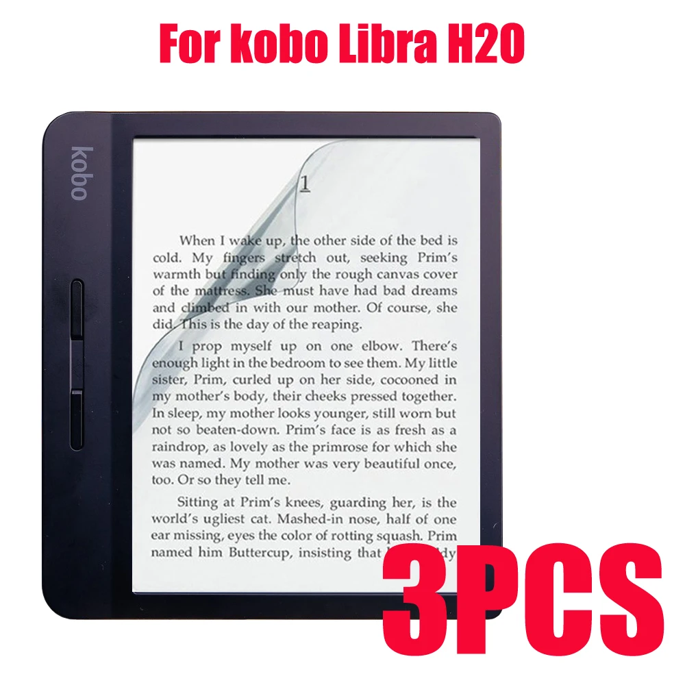 3pack Pet Soft Matte Screen Protector For Kobo Libra H2o 2019 Kobo ...
