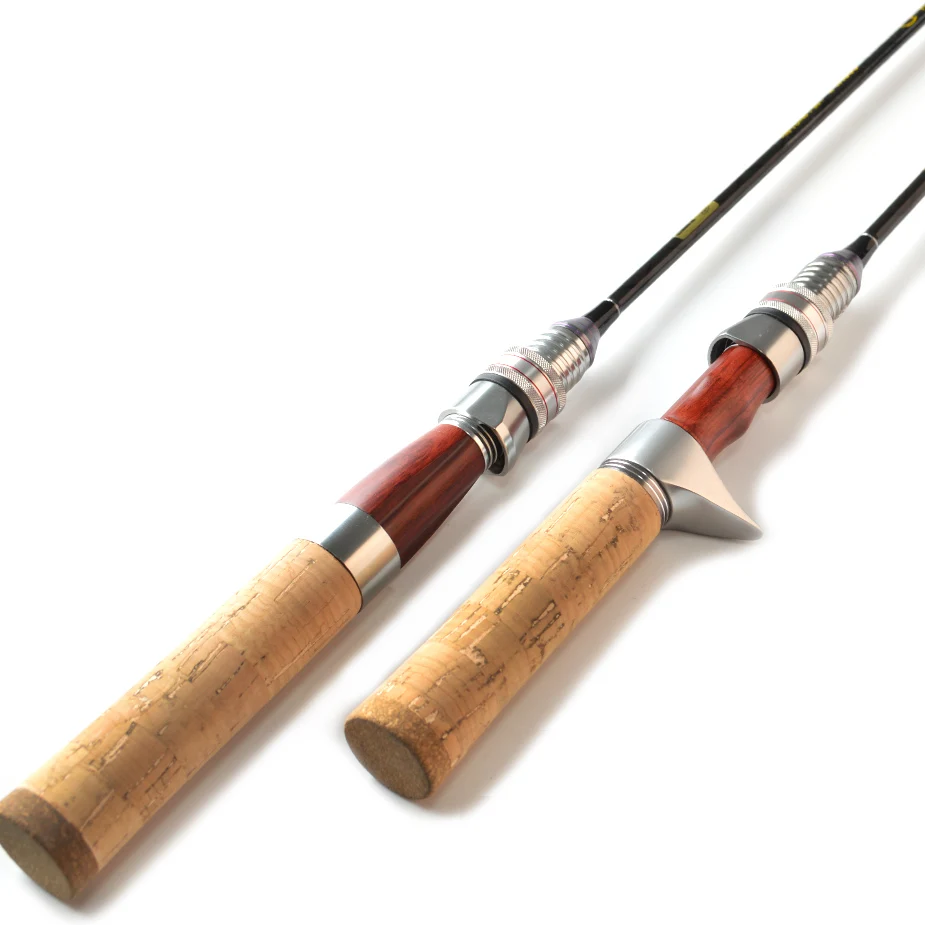 TOMA Solid Tip UL Casting Fishing Rod Spinning Ultralight Carbon Fiber ...