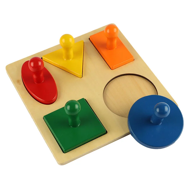 Geometric Puzzle Board By Guidecraft