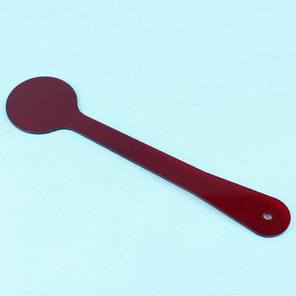 1pc Red filter lens Red occluder 24cm Long handle Eye occluder Eye test ...