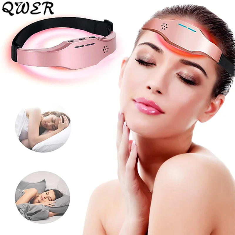 Smart Sleep Head Massager Wireless Electric Sleep Instrument Improve ...