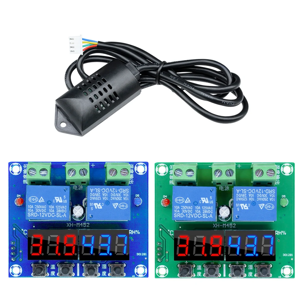 Temperature Humidity Control Board Thermometer Hygrometer Thermostat ...