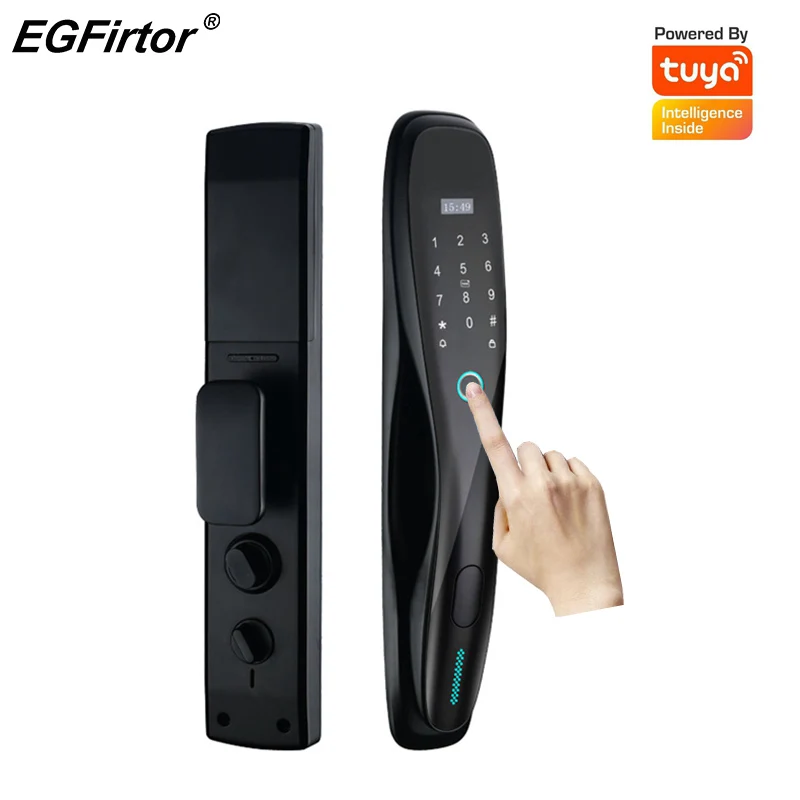 Tuya-Smart-Door-Lock-New-Biometric-Fingerprint-Password-Key-IC-Card-APP ...