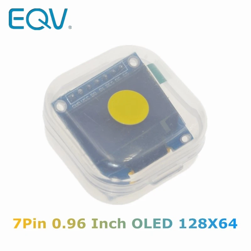 0.96 Inch SPI OLED Display Module Yellow blue double color 128X64 OLED ...