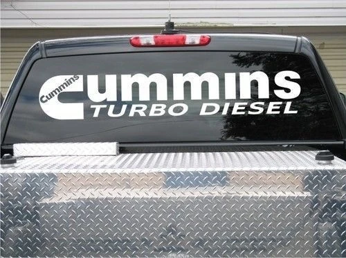 Cummins Window Sticker