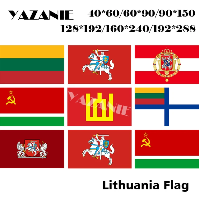 Portable Flag Lithuania