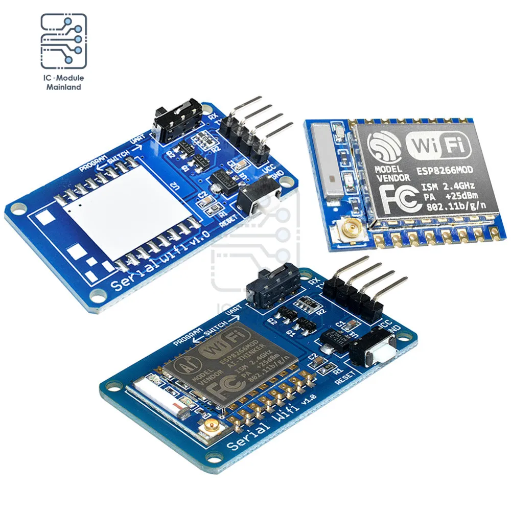 ESP8266 ESP 07 ESP07 Wifi Serial Transceiver Wireless Board Module 3.3V ...