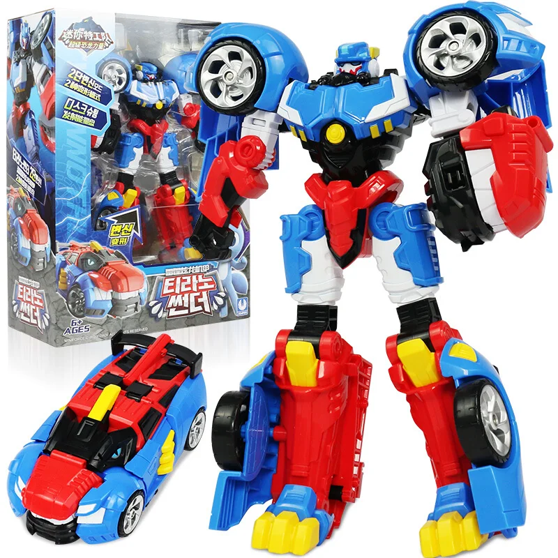 Big Mini Force Double Mode Mecha and Vehicle Transformation Airplane ...