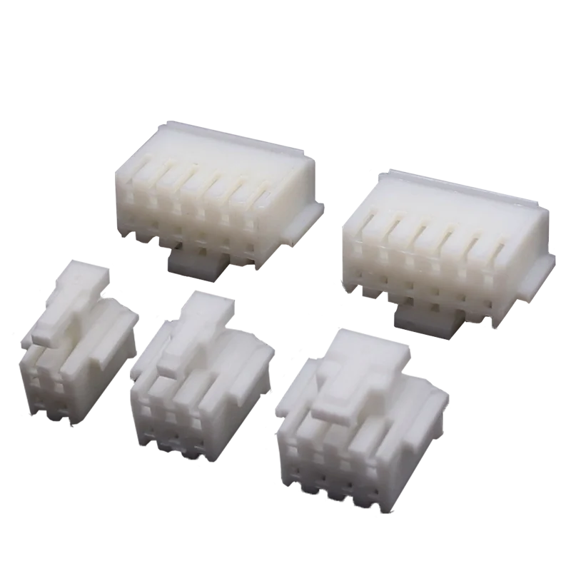 50Pcs Micro Mini PHB 2.0mm Female Housing Connector Double Row buckle plastic shell 2x2P 2x3P ...