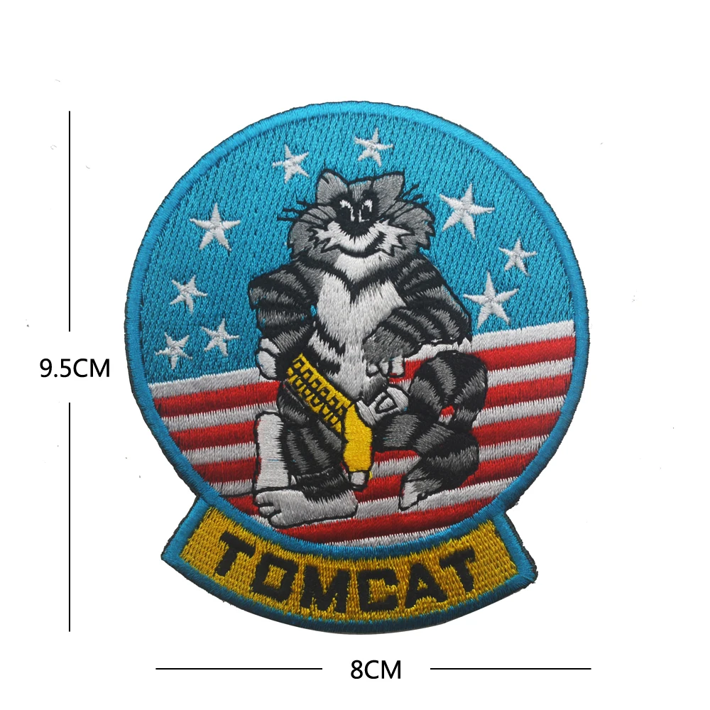 F 14 TOMCAT NAVY PATCH ทหาร TOMCAT US Fighter Squadron แจ็คเก็ตไหล่ ...