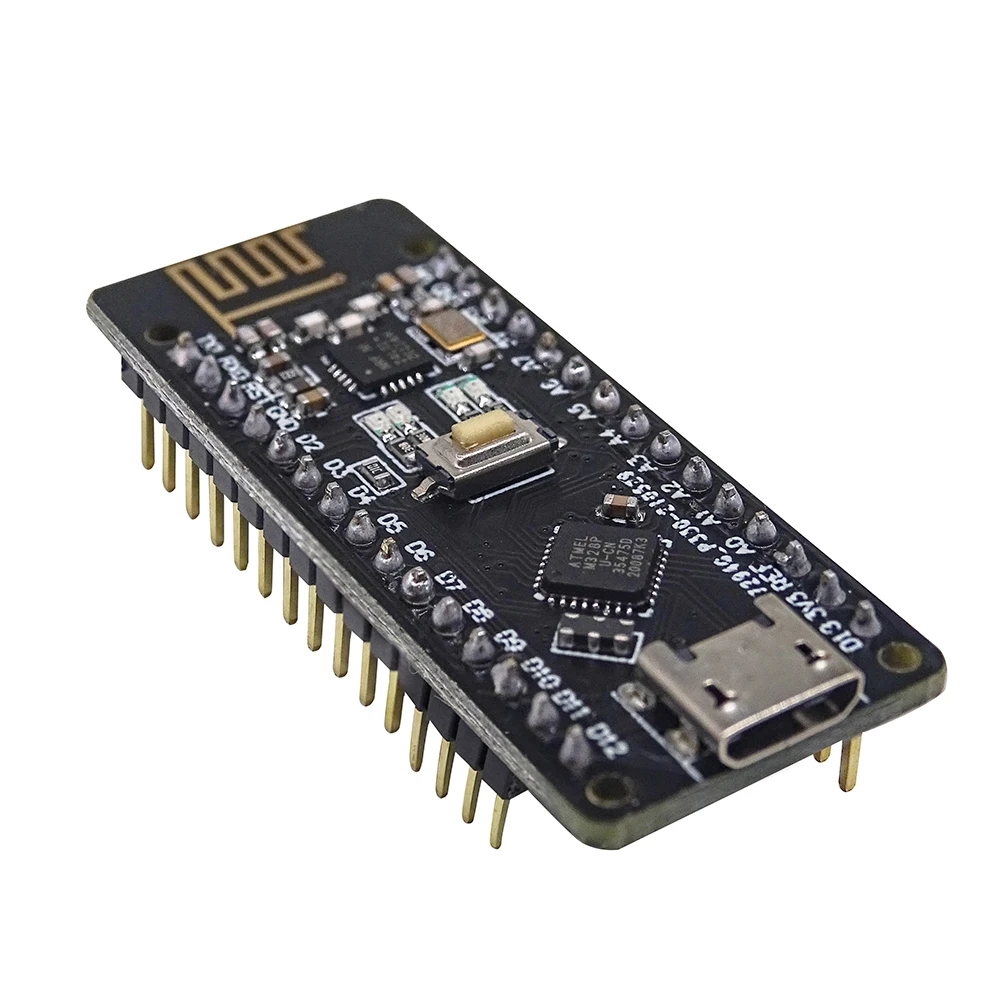 Nano V3.0 CH340 RF 나노 마이크로 USB 보드, ATmega328P QFN32 5V 16M arduino용 ...