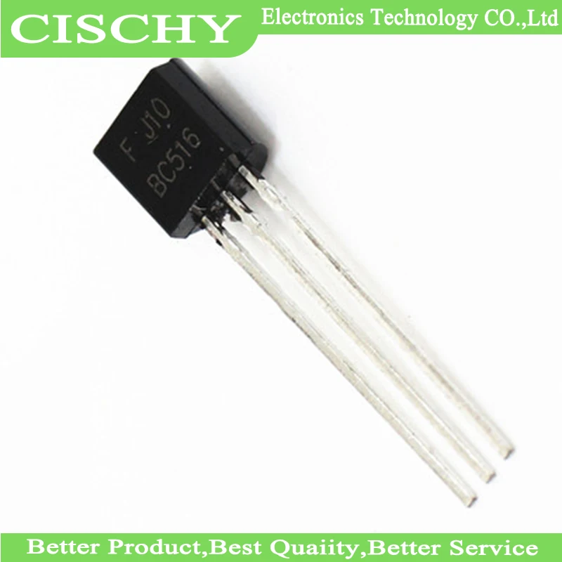 50pcs/lot (25pcs Bc516 + 25pcs Bc517) Eaach 2npn Pnp Transistor To-92 ...