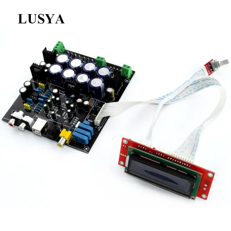 Lusya AK4490 AK4118 DAC decoder board without USB daughter card ...