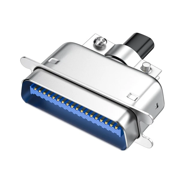 1PCS 57 Series Male Solder Centronics Connector, 58% OFF