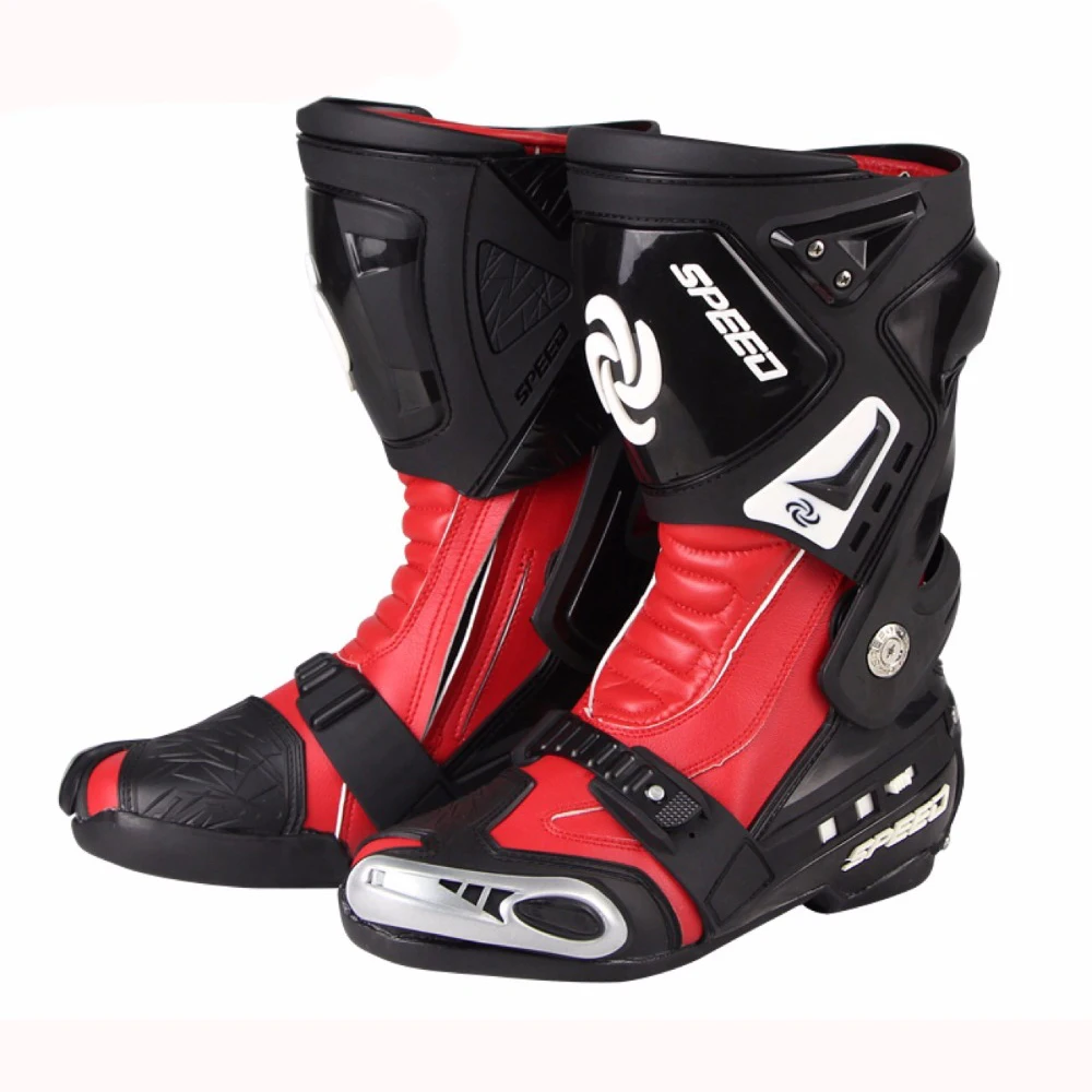 Motorcycle Boot Protector Protections Motorbike Shoes Biker Motobross ...