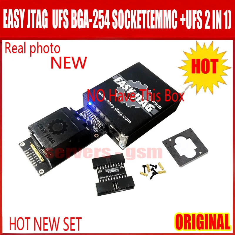 2022 Newest Original Easy-jtag Plus Ufs Bga-254 Socket / Emmc 254(emmc ...