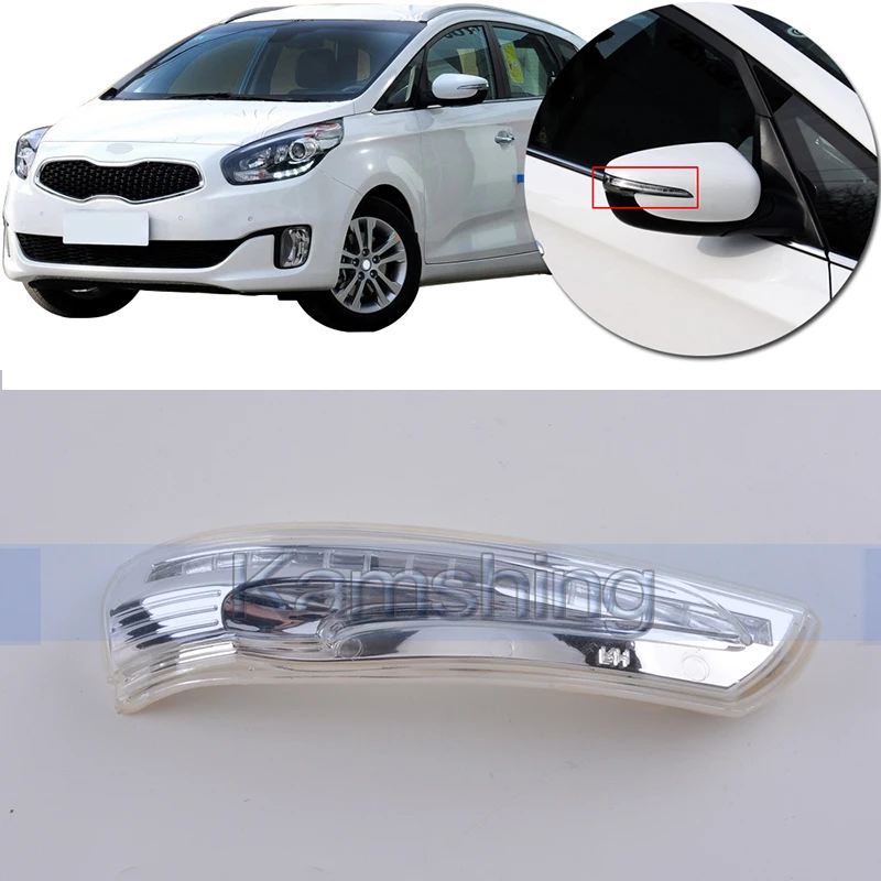 CAPQX For KIA Rondo RP 2014 2015 2016 CARENS Rearview Mirror LED Turn ...