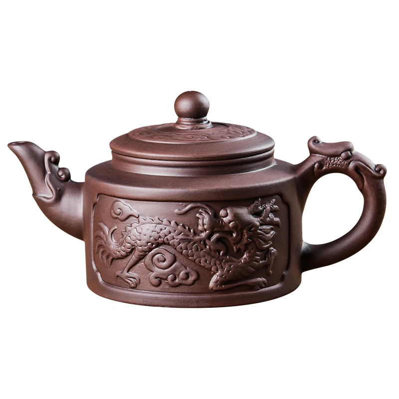 Yixing-Large-Purple-Clay-Pot-Kungfu-Teapot-Household-Handmade-Filter ...