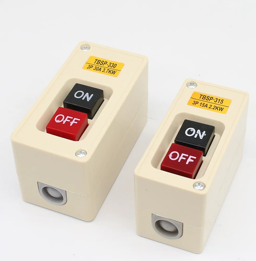 Pushbutton Power Switch 30a 3.7kw | 3 Button Phase | Button Power 3 ...