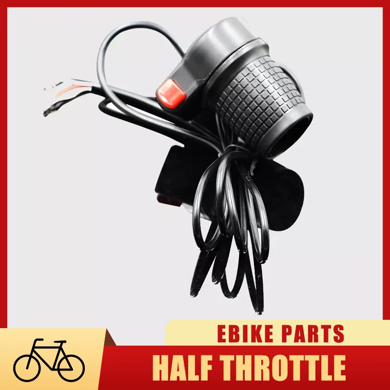 Half Throttle Electric Bike Throttle Electric Bicycle Light Horn Button ...