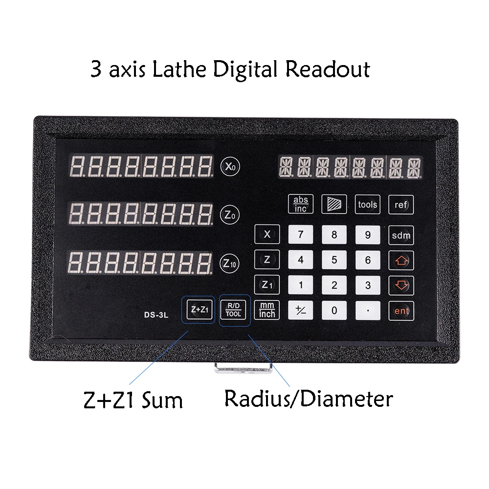 Fivetecnc-Lathe-DRO-3-axis-Digital-Readout-Monitor-Suit-to-SINO-SINPO ...