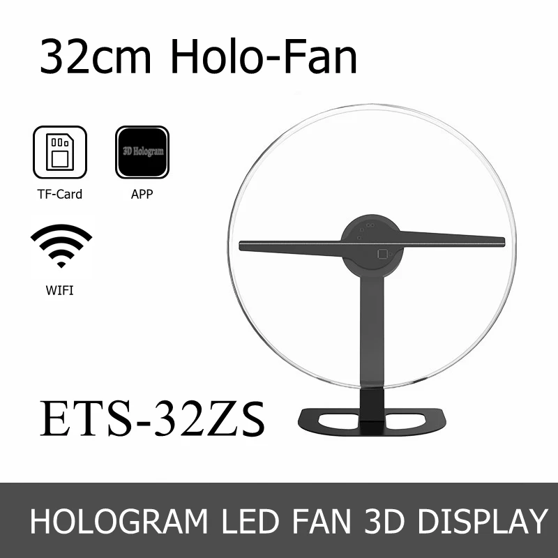 3d Hologram Fan Display Projector Portable Holographic Led - AliExpress