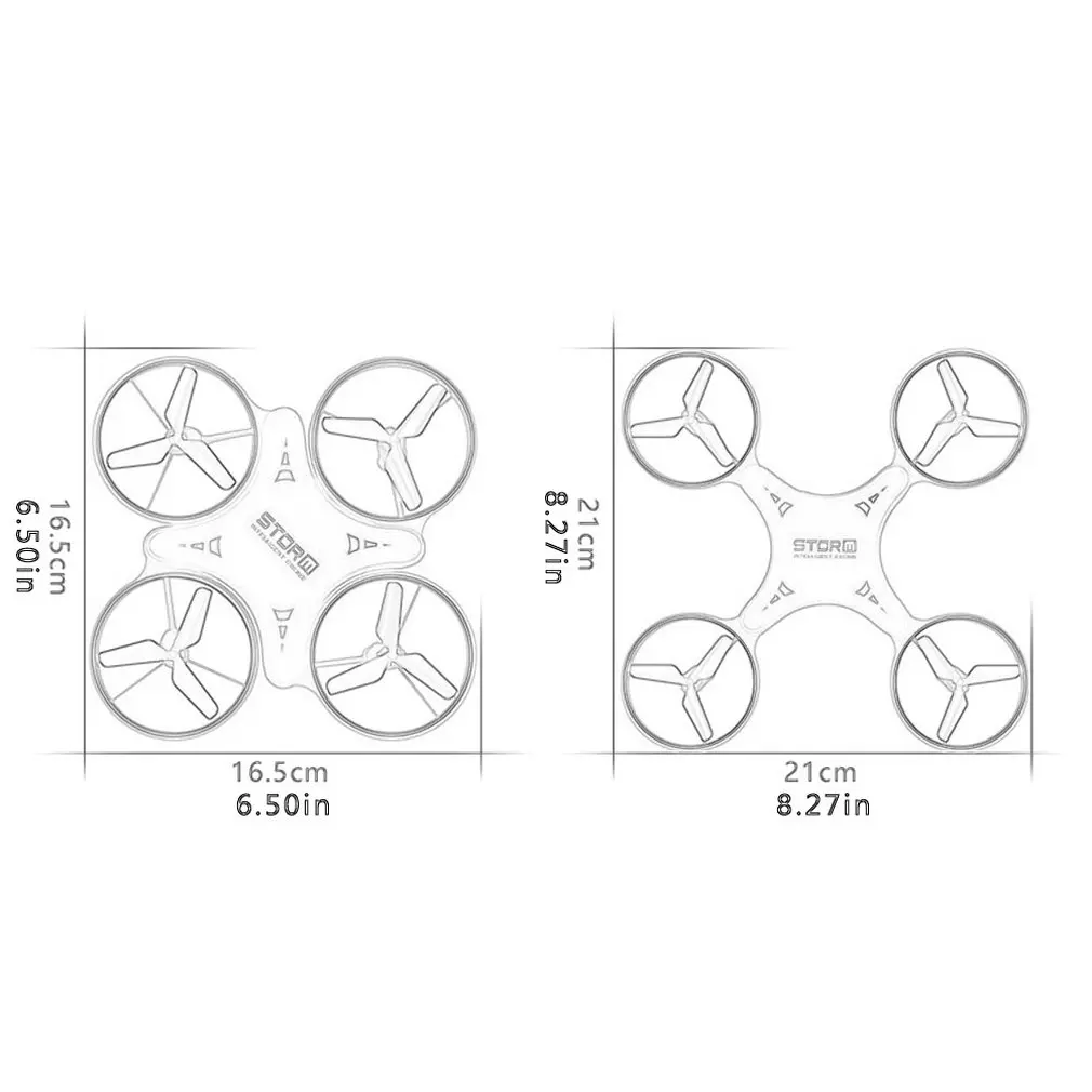 intelligent Drone Storm-XY023- Mini Quadcopter Induction Smart Drone ...