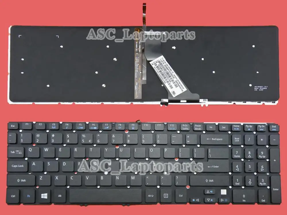 New-US-Keyboard-For-Acer-Aspire-M5-583P-M5-583P-6423-M5-583p-6428-M5 ...