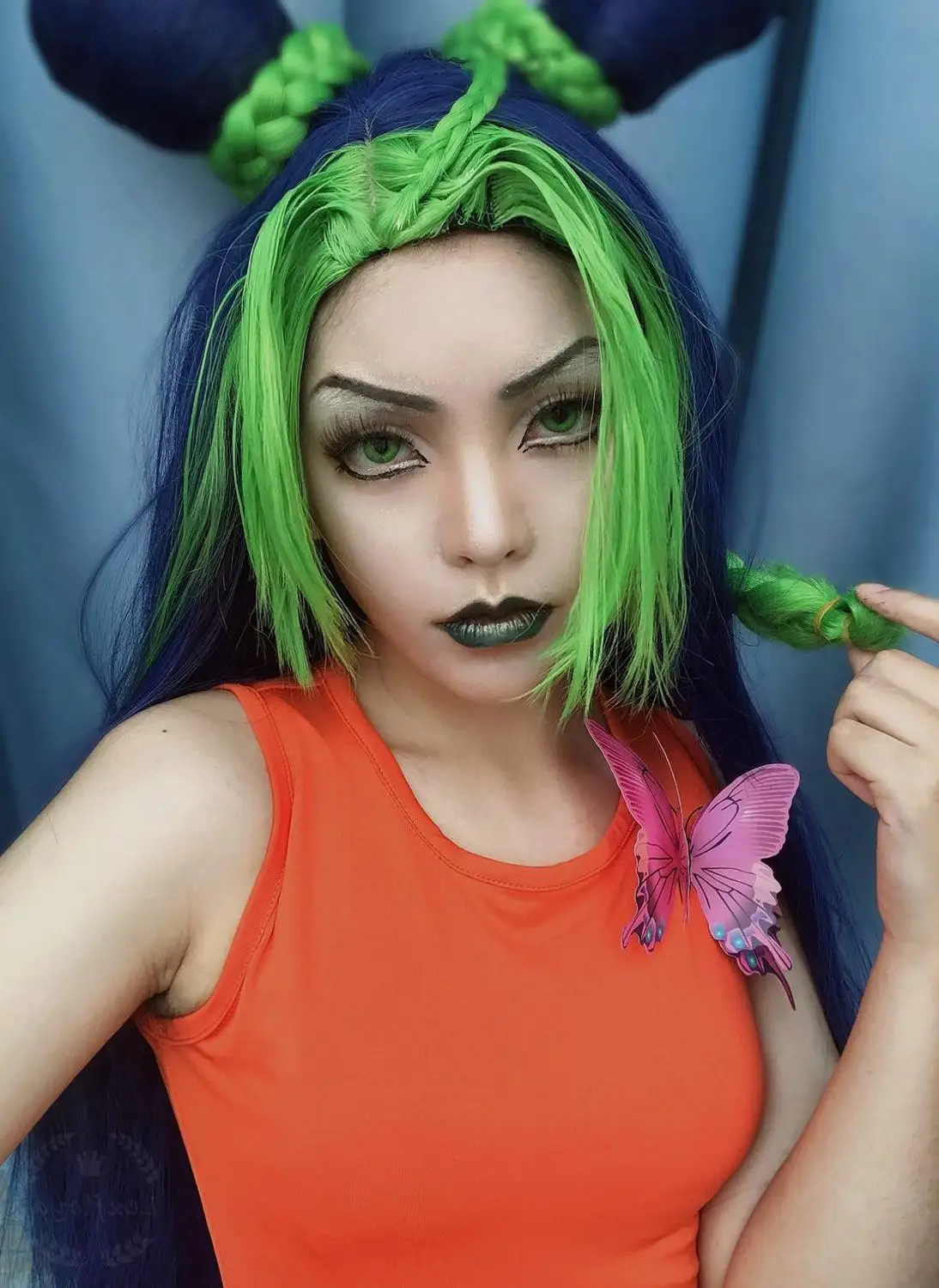 JoJo's Bizarre Adventure Anime Jolyne Cujoh Kujo Cosplay Costume ...