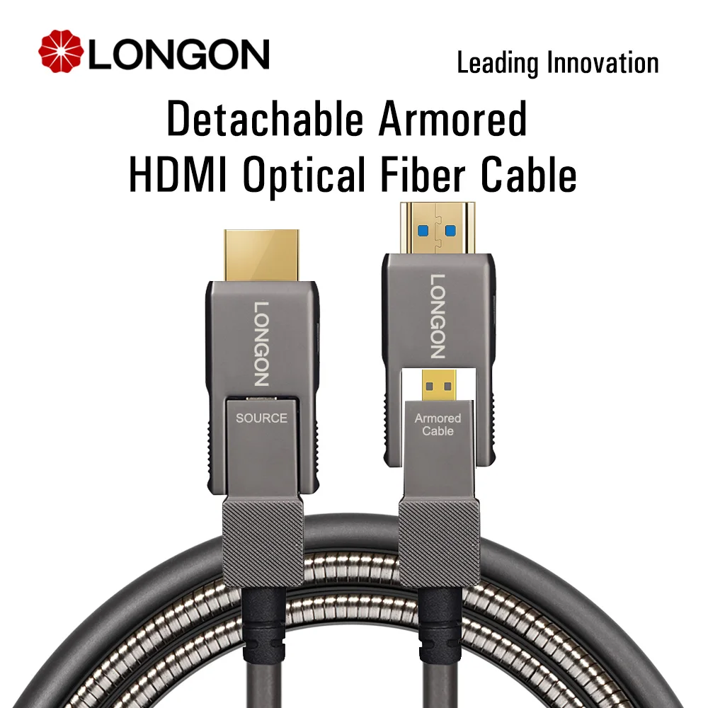 Micro Hdmi Audio Video Cables | Fiber Cable Micro Hdmi | Long Micro ...