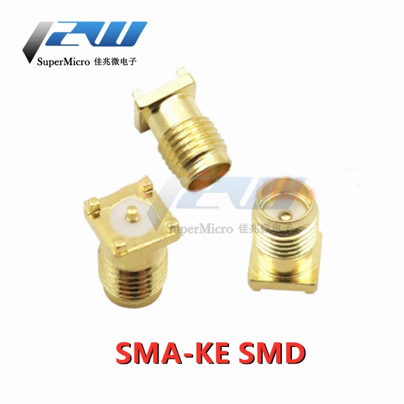5pcs SMA KE Vertical SMD RF Connector SMA Female Patch Connector SMA KHD Female|Connectors ...