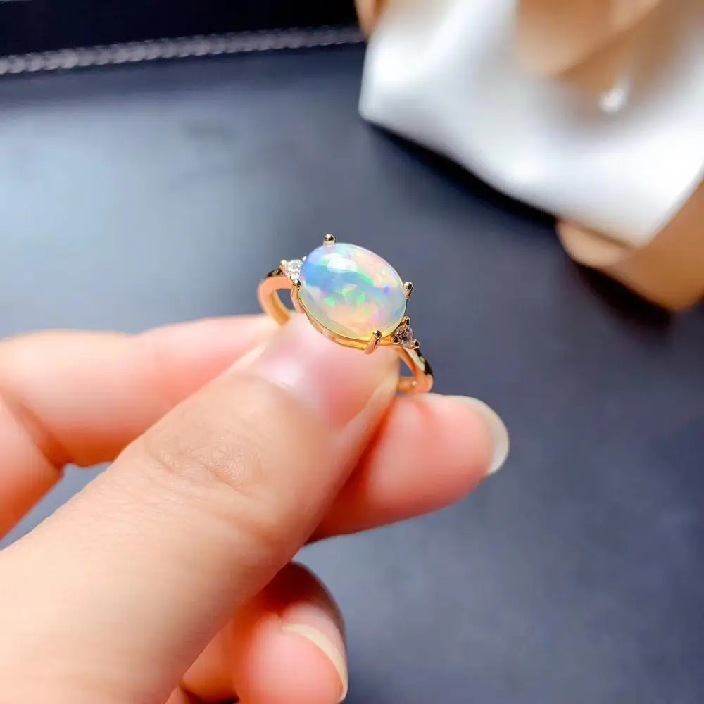 Simple Opal Ring